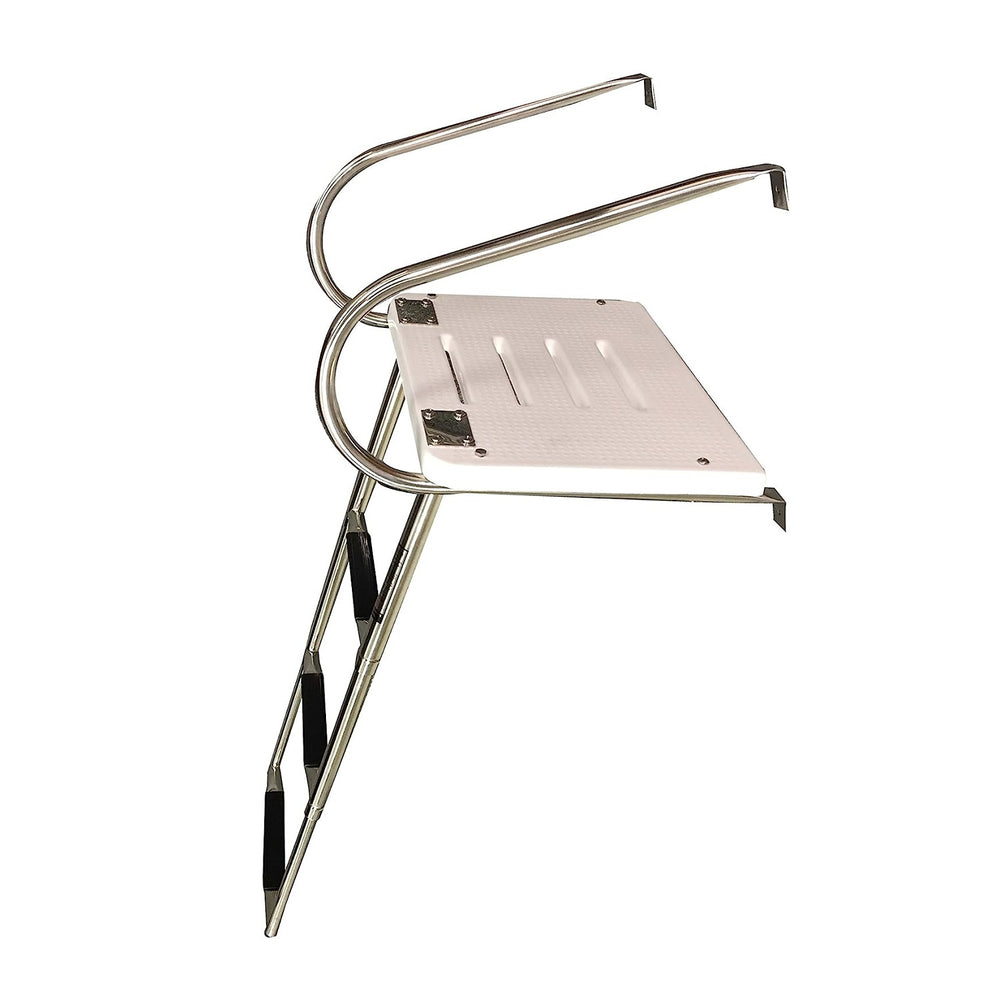 Swim Platform With Telescopic Ladder