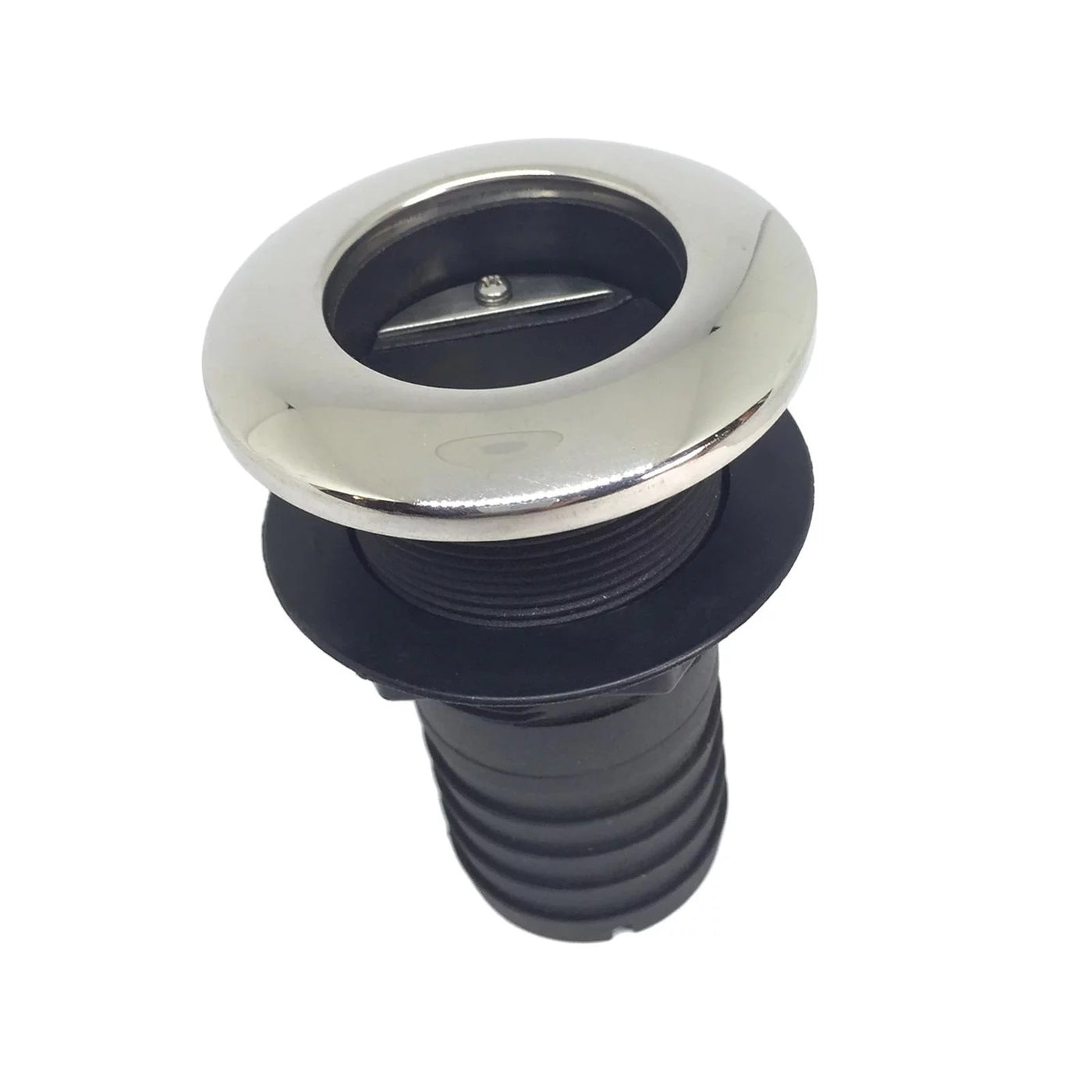 Thru hull with valve